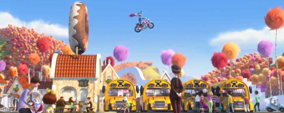 IMCDb.org: "The Lorax, 2012": cars, bikes, trucks and other vehicles