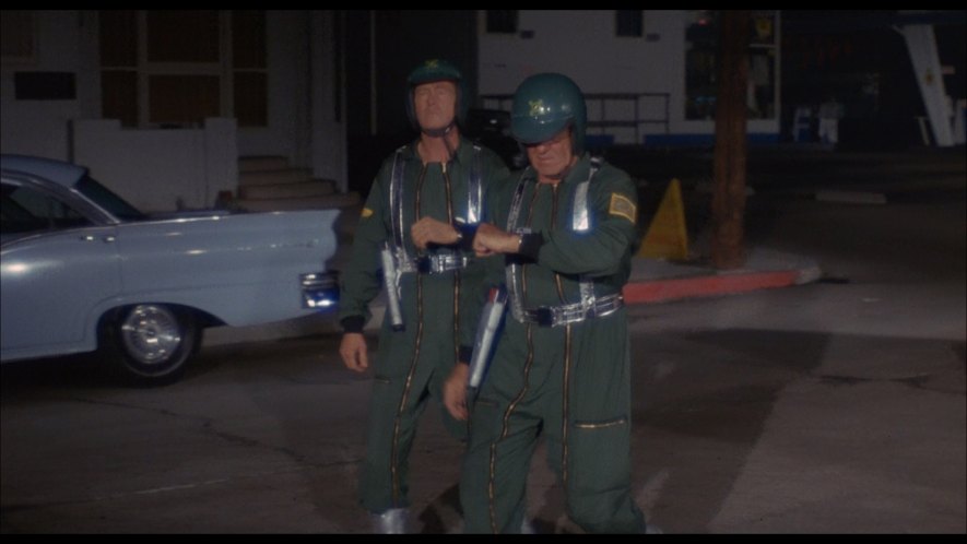 IMCDb.org: 1957 Ford Fairlane 500 Town Sedan [58B] in "Cyborg 2087, 1966"