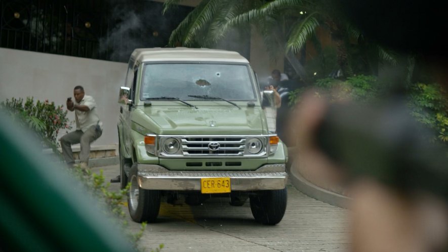 IMCDb.org: 1995 Toyota Land Cruiser 4500 [J73] in "Narcos, 2015-2017"
